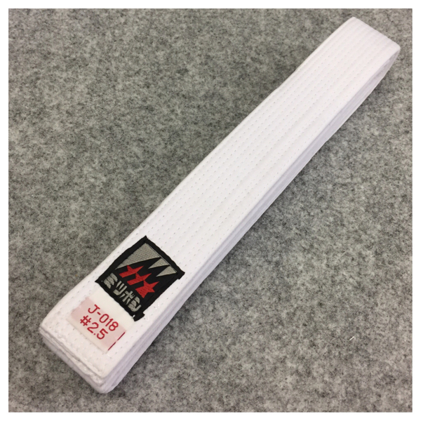 Yahoo!オークション - ・E344 未使用 ミツボシ 白帯 サイズ J-018 #2.5