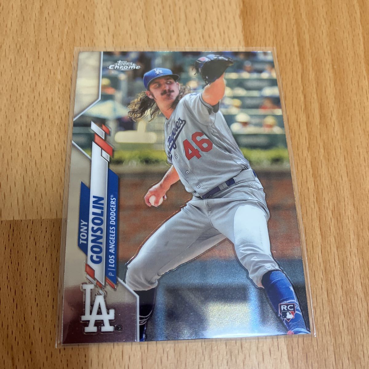 Yahoo!オークション - Tony Gonsolin RC 2020 Topps Chrome