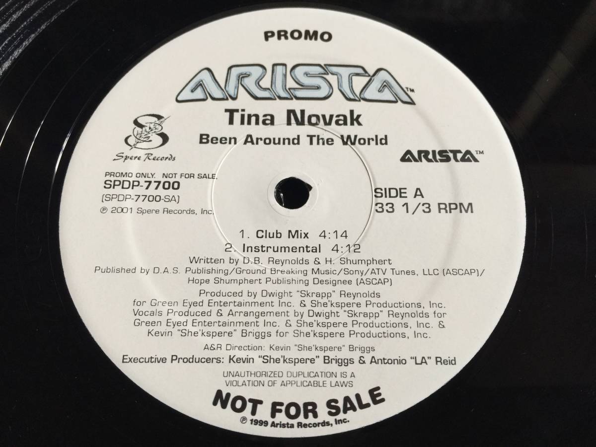 Yahoo!オークション - Tina Novak / Been Around The World 12EP qsmv...