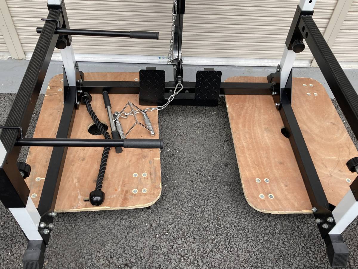 2652 iROTEC アイロテック マルチパワーラック フリーウェイト チンニング ラットプルダウン 解体済み 千葉県船橋市三咲 手渡し可(トレーニングベンチ、シットアップベンチ)｜売買され ...