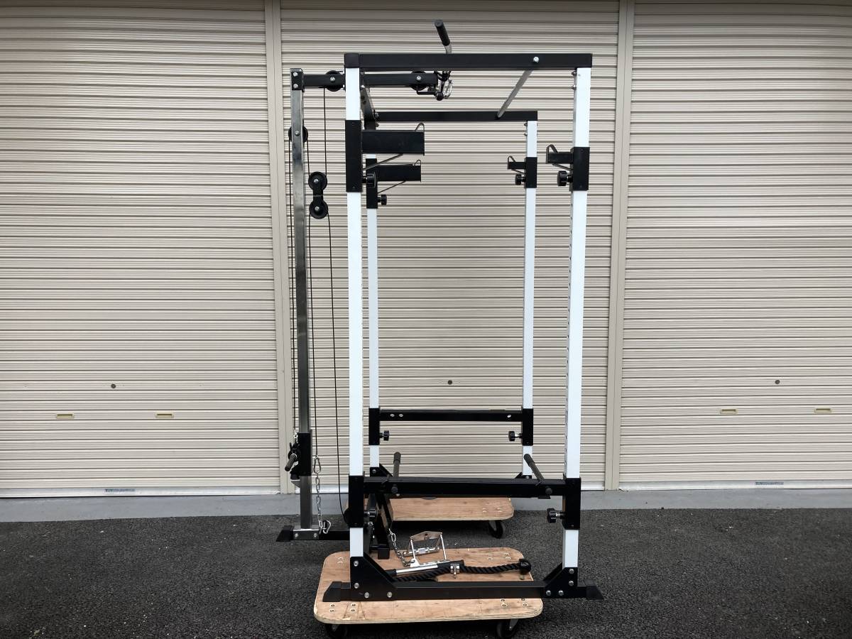2652 iROTEC アイロテック マルチパワーラック フリーウェイト チンニング ラットプルダウン 解体済み 千葉県船橋市三咲 手渡し可(トレーニングベンチ、シットアップベンチ)｜売買され ...
