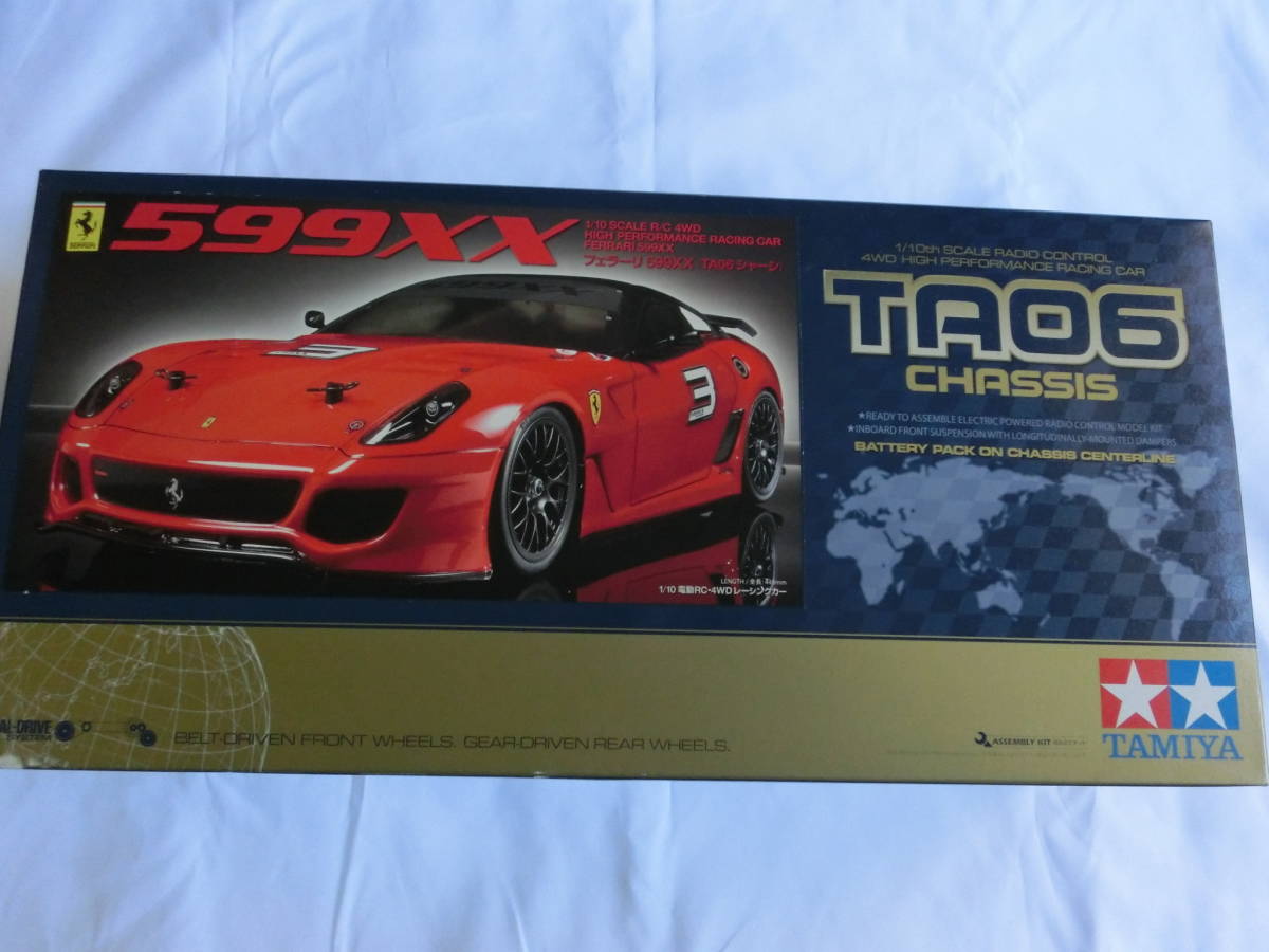 Yahoo!オークション - タミヤRC TA06 フェラーリ599XX