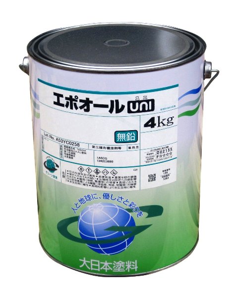 Yahooオークション エポオールユニ(uni)4kg 1液変性エポキシさ