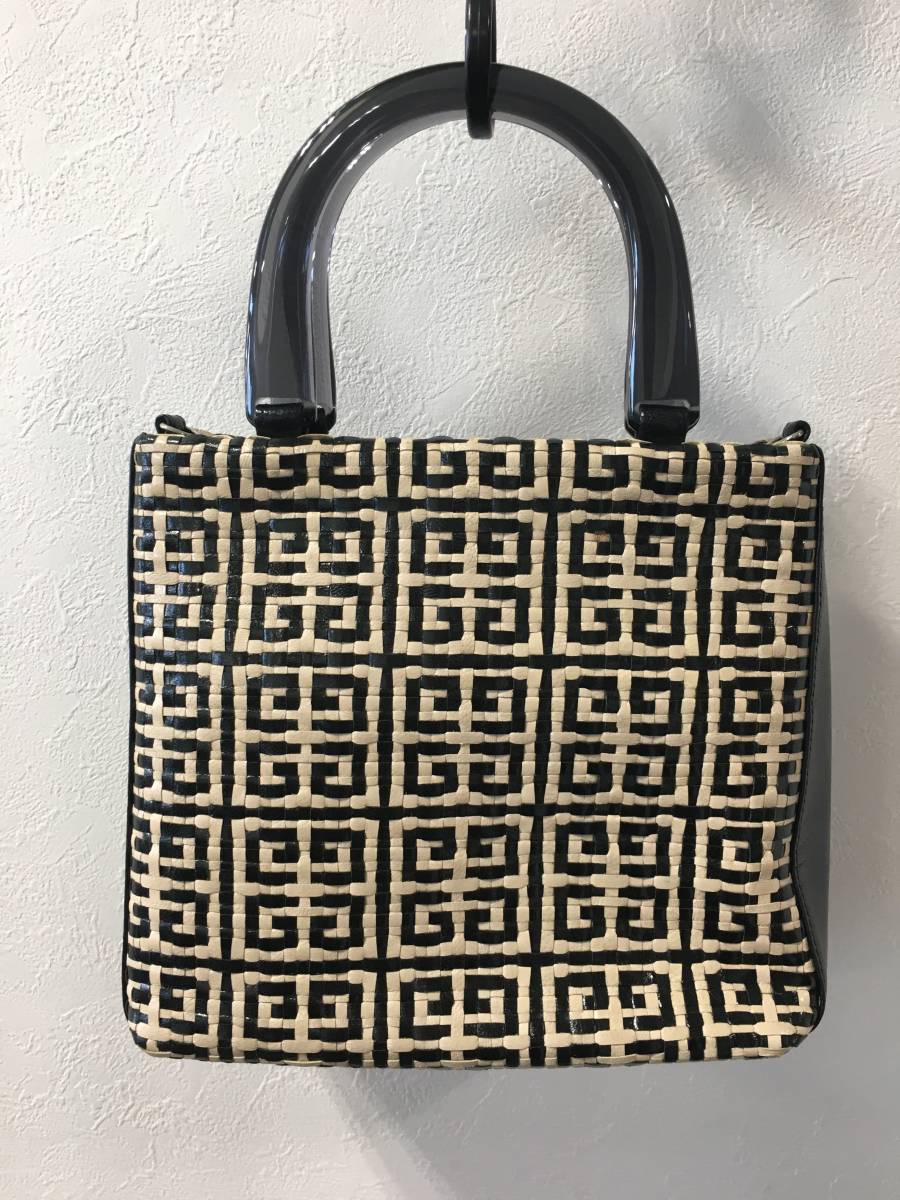 Yahoo!オークション - 【3226】1円 GIVENCHY ジバンシー ハンドバッグ ...