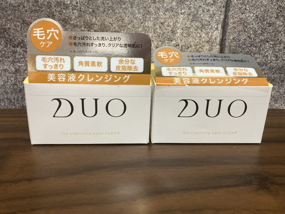 Yahoo!オークション - DUO ザ クレンジングバーム クリア 90g メイク落...