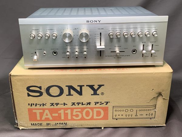 Yahoo!オークション - 9-2-100 SONY TA-1150D ソニー プリメインアンプ...
