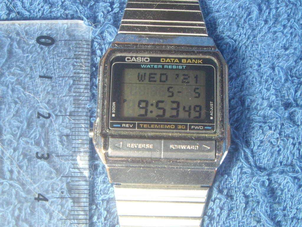 Yahoo!オークション - カシオ 古いデータバンク DB-310