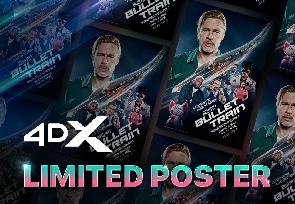 Yahoo!オークション - 映画特典 2022年8月『ブレット・トレイン 』4DX ...