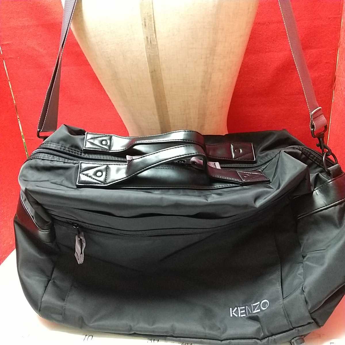 Yahoo!オークション - ケンゾー KENZO 2WAY 大容量ボストンバッグ ショ...