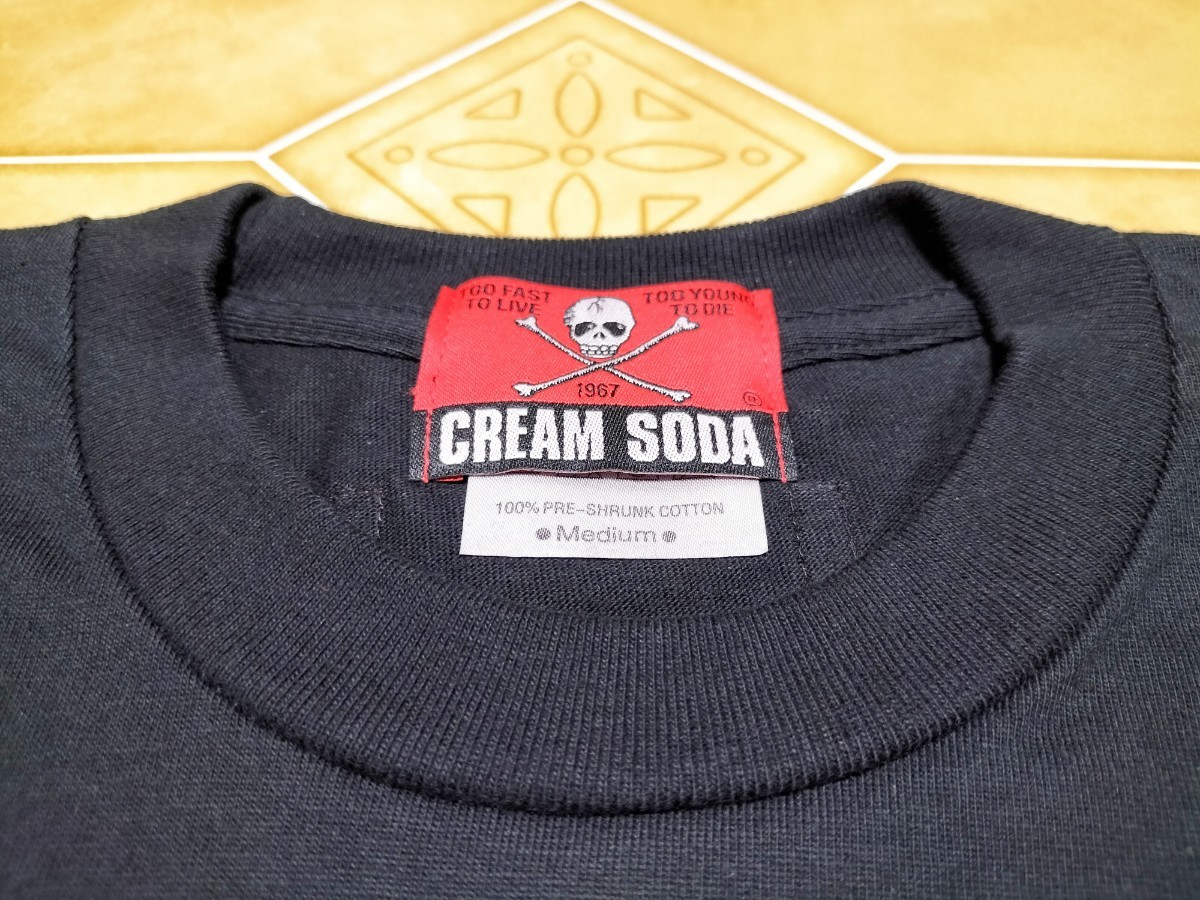 65 CREAM SODA Tシャツ Mサイズ 新品 クリームソーダ 45th 65 CREAM SODA Tシャツ Mサイズ 新品 クリームソーダ 45th