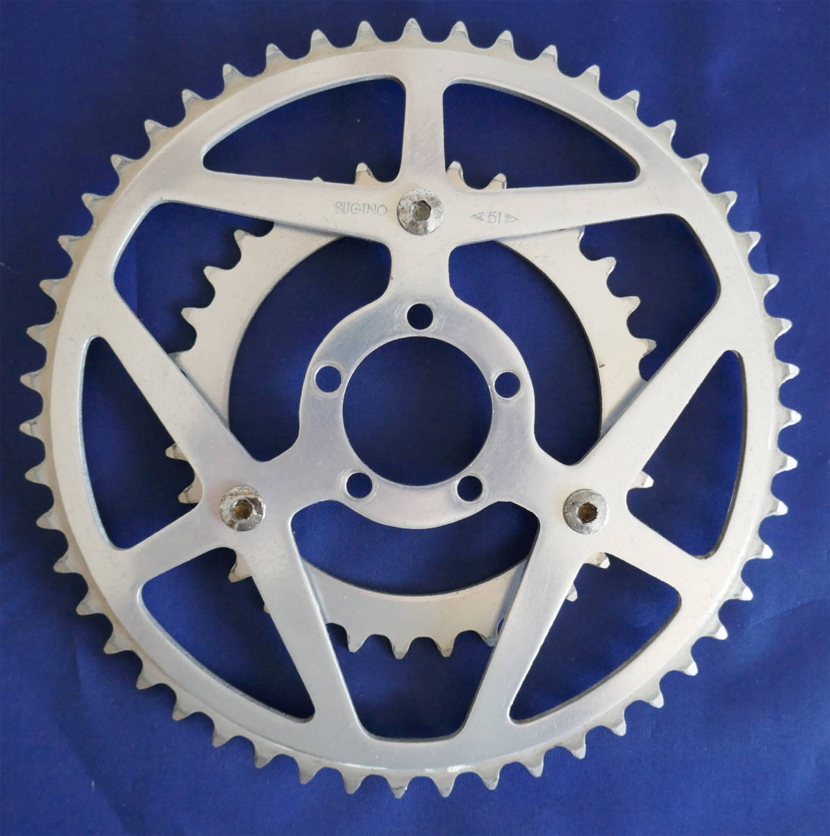 Yahoo!オークション - SUGINO/スギノ/杉野 51/33T ダブル プロダイ チ...