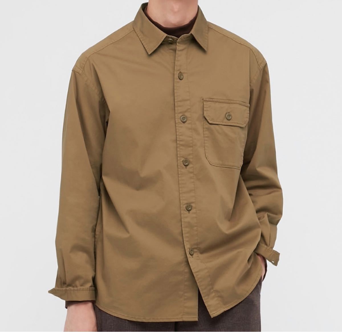 ストレッチツイルオーバーサイズシャツ(長袖)UNIQLO|Yahoo ストレッチツイルオーバーサイズシャツ(長袖)UNIQLO|Yahoo