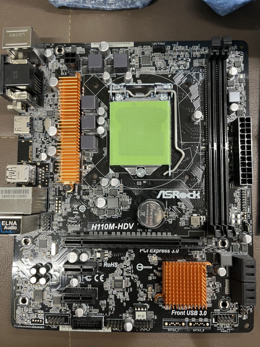 Yahoo!オークション - ECS H110M4-M01 Intel LGA1151 動作品 microATX...