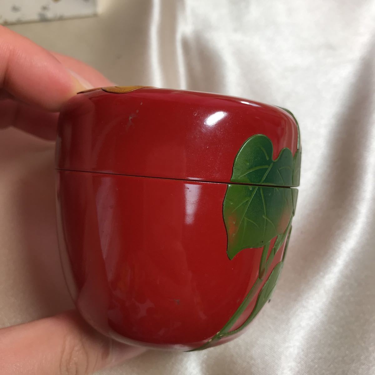 茶道具 棗 花 赤 黄色 茶道 なつめ 茶器 漆器 日本伝統 お座敷 侘び寂び お茶 抹茶 点てる ケース ボトル 入れ物 可愛い棗|売買されたオークション情報、yahooの商品情報を