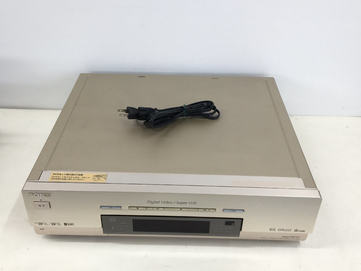 Yahoo オークション Sony ソニー ダブルビデオデッキ Minidv S Vhs W