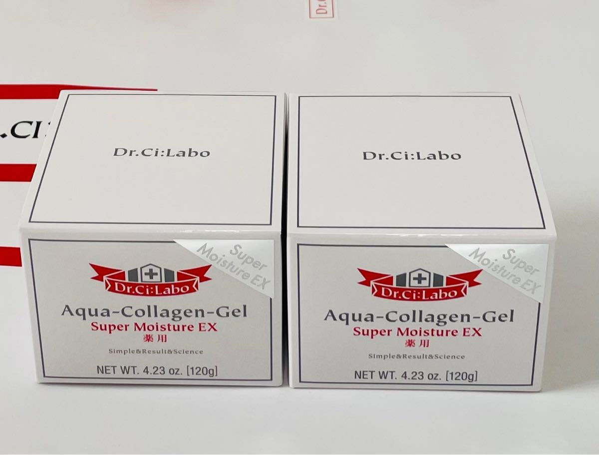 ドクターシーラボ 薬用アクアコラーゲンゲル スーパーモイスチャーEX 120g 2個セット｜PayPayフリマ