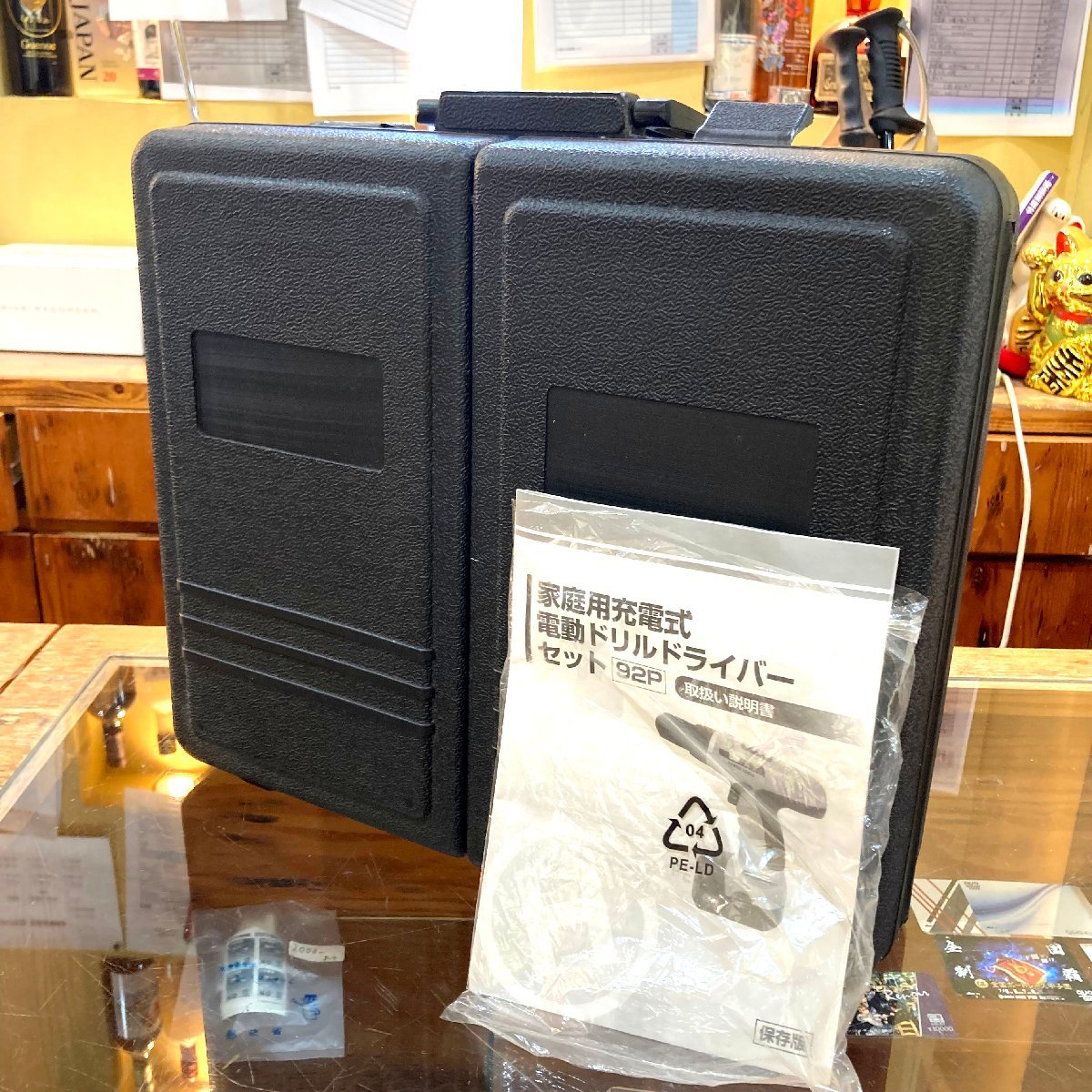 Yahoo!オークション - 中古 家庭用充電式電動ドリルドライバー 92P 赤 ...