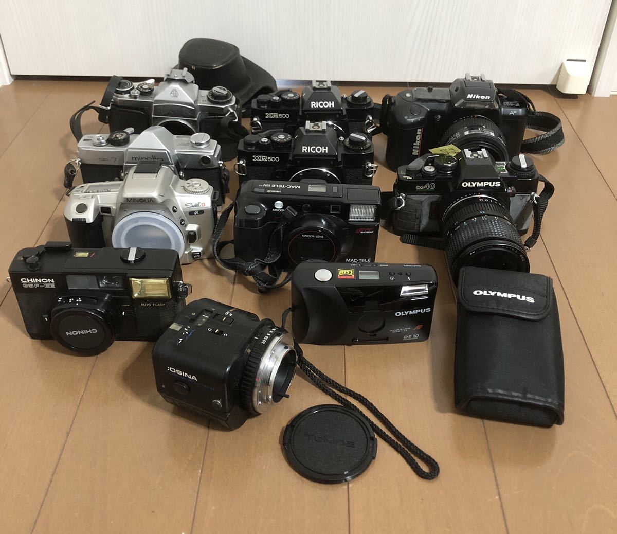 Yahoo!オークション - c1459 Nikon Canon MINOLTA olympus ペンタック...