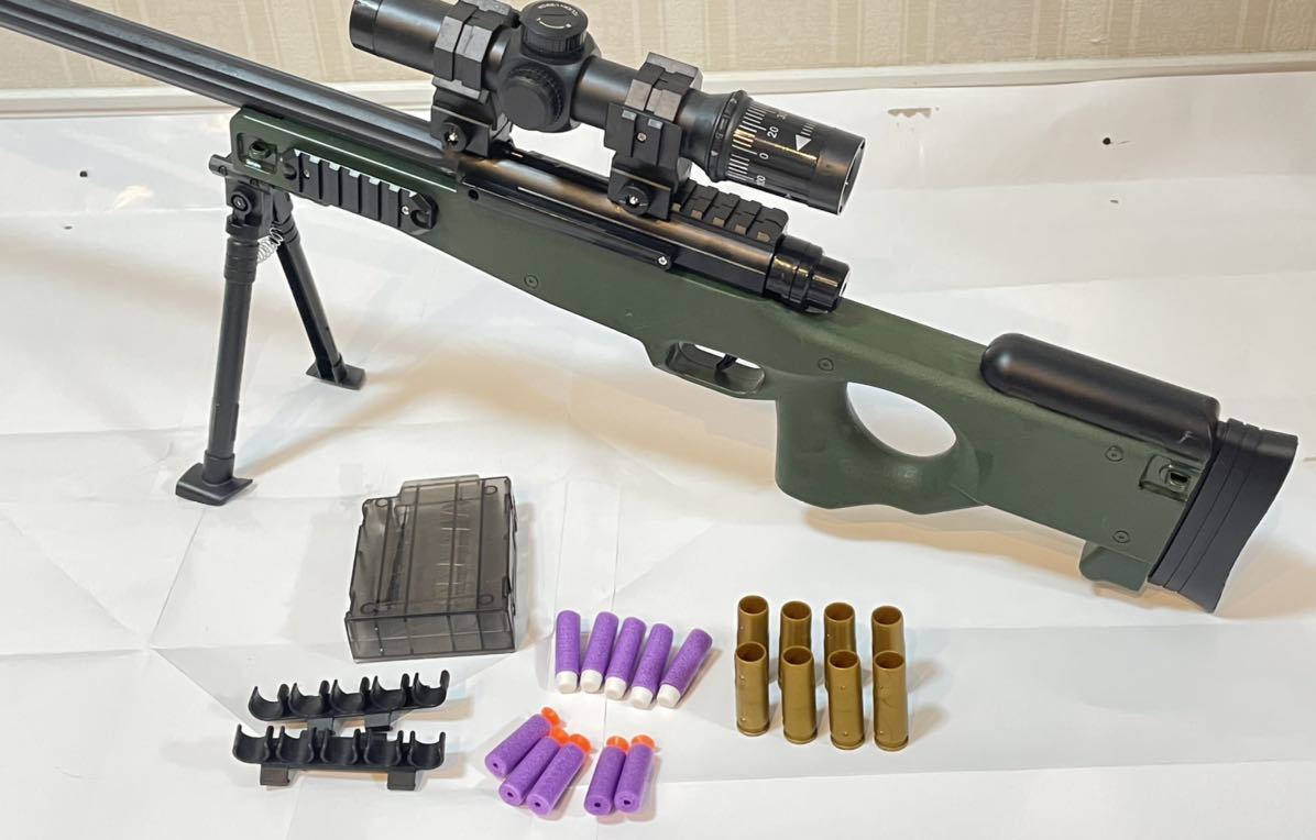 Yahoo!オークション - エアコキ ナーフガンブローバック排莢再現 スポ...