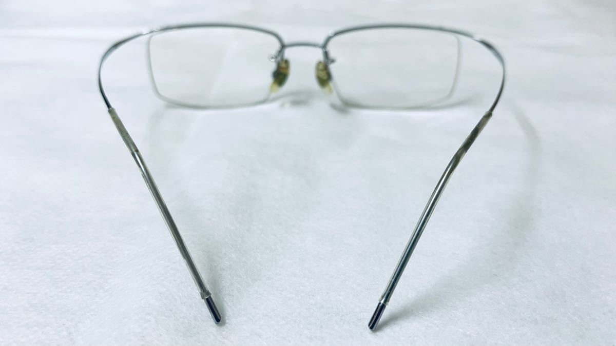 眼鏡市場 ZEROGRA ZEG-501 チタンシルバー 美品 眼鏡 メガネ 眼鏡市場 ZEROGRA ZEG-501 チタンシルバー 美品 眼鏡 メガネ