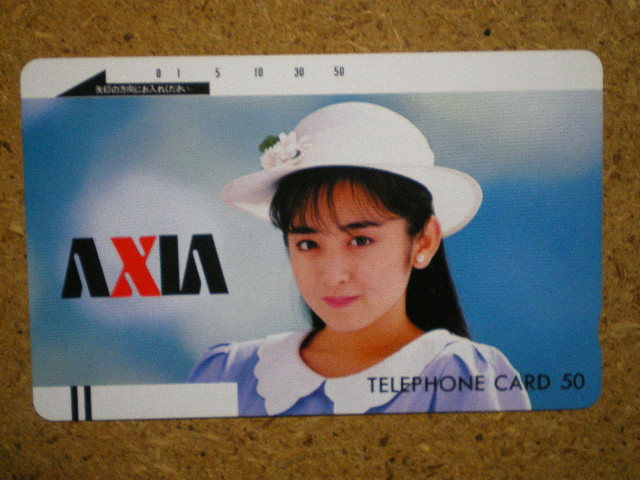 Yahoo!オークション - saito・110-10033 斉藤由貴 AXIA 未使用 50度数 ...