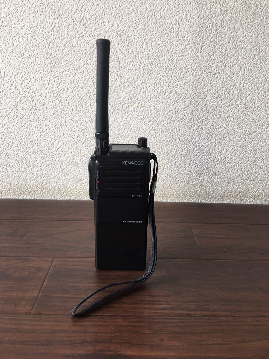 Yahoo!オークション - KENWOOD ケンウッド TH-45G トランシーバー 無線...