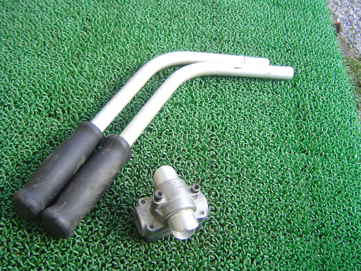 Yahoo!オークション - 80 リョービ 刈払機 EKK-2350 U字ハンドル Uハン...