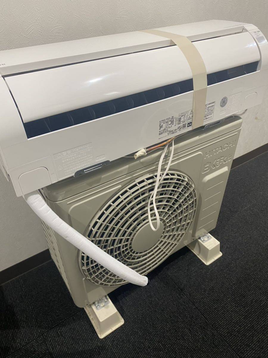 Yahoo!オークション - 福岡発 HITACHI 日立ルームエアコン RAS-D22 L(...