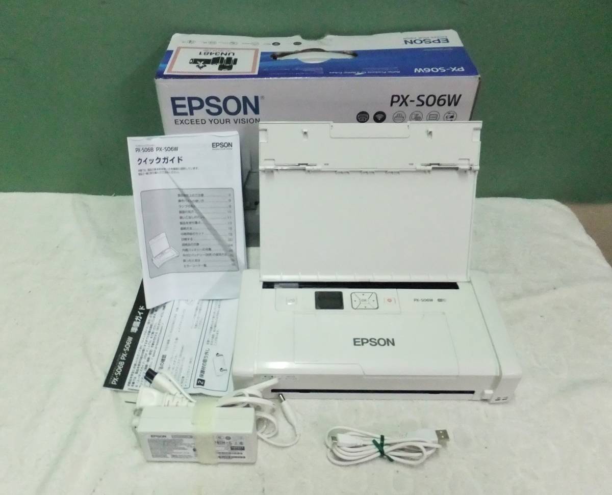 Yahoo!オークション - EPSON エプソン モバイルプリンター PX-S06W 201...