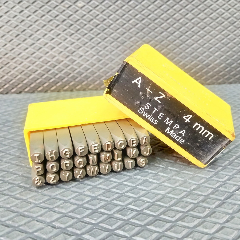 Yahoo!オークション - 美品 SchlagStempel 英字刻印 A～Z+& 4mm ①送...