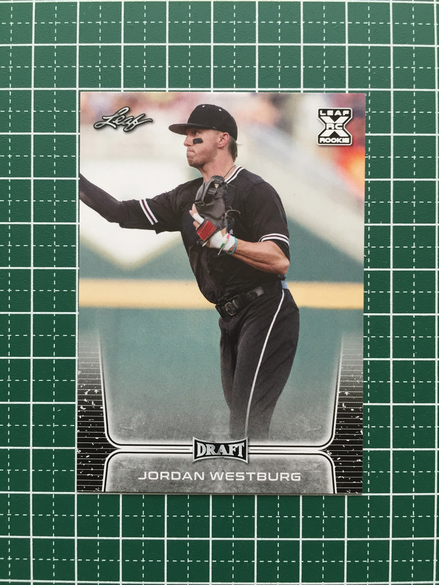 Yahoo!オークション - LEAF MLB 2020 DRAFT BASEBALL #47 JORDAN WEST...