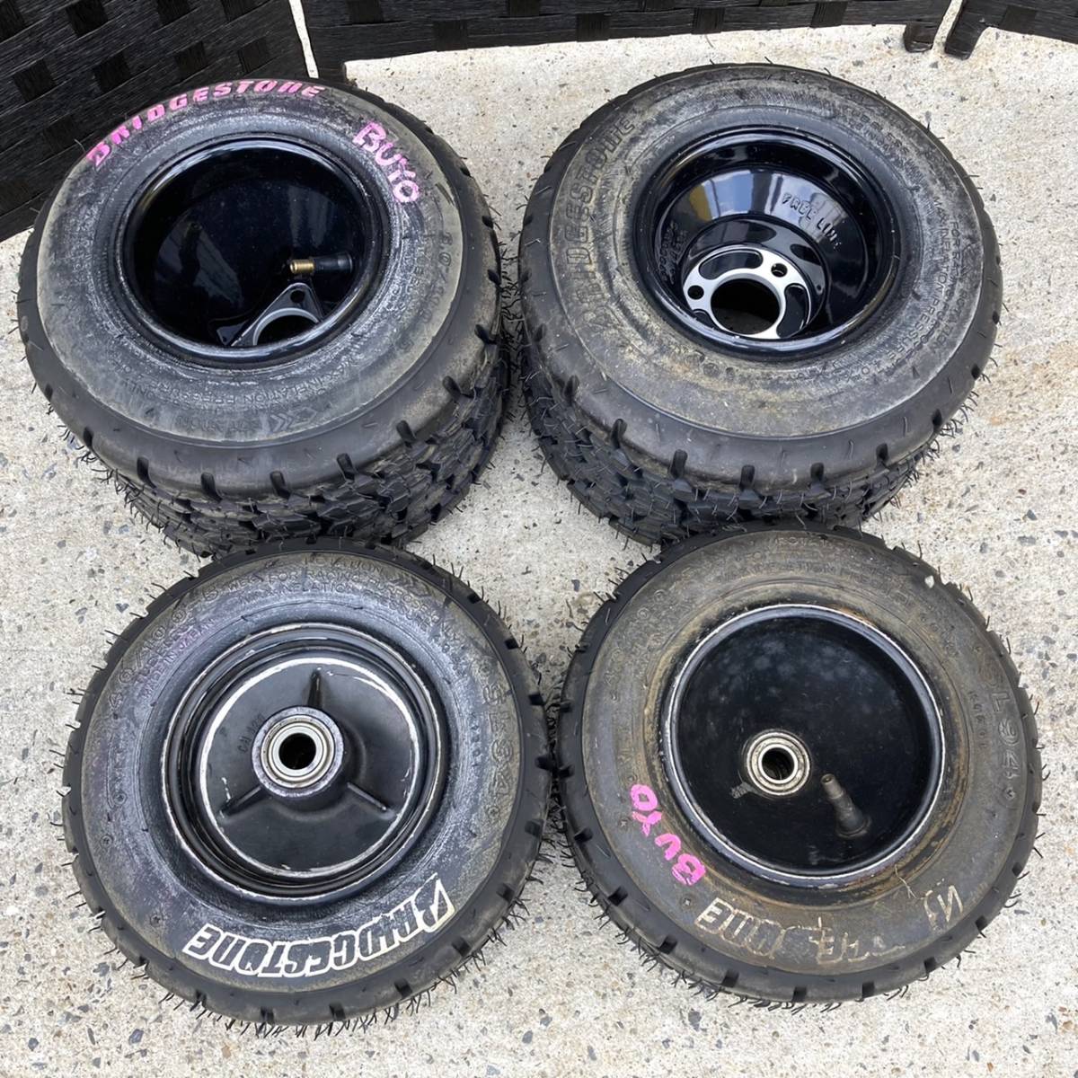 Yahoo!オークション - BRIDGISTONE SL94 ブリヂストン ゴーカート レ...