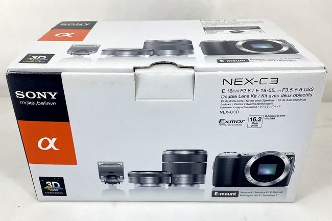 Yahoo!オークション - SONY ソニーα デジタル一眼カメラ NEX-C3D Eマ...