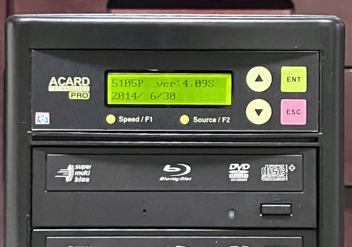 Yahoo!オークション - ACARD Pro DVD・BDデュプリケーター/BDx6+HDD/動...