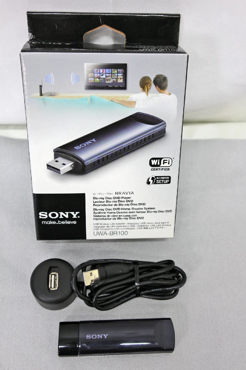 品 SONY USB無線LANアダプター UWA-BR100 13222062104512NM(テレビ)｜売買されたオークション情報、yahooの商品情報をアーカイブ公開 - オークファン ...
