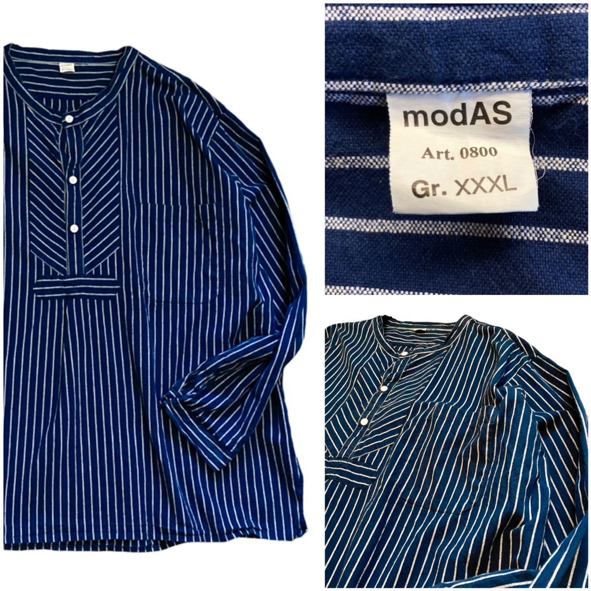 Yahoo!オークション - modASヴィンテージ プルオーバー フィッシャーマ...