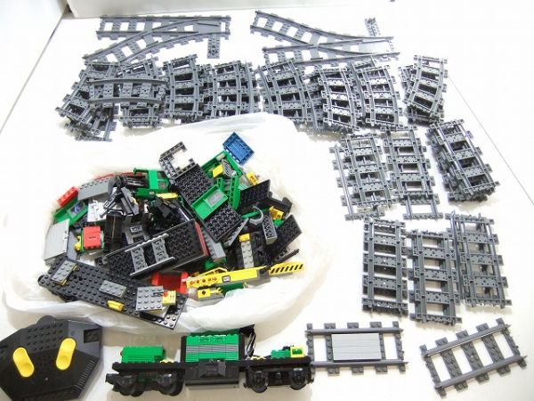 Yahoo!オークション - EE109 レゴ 7898 カーゴトレイン バラパーツ レ...