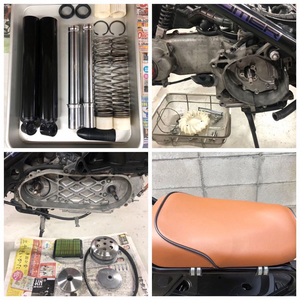 Yahoo!オークション - ホンダ ズーマー AF58 黒 28600キロ 整備済み 大...