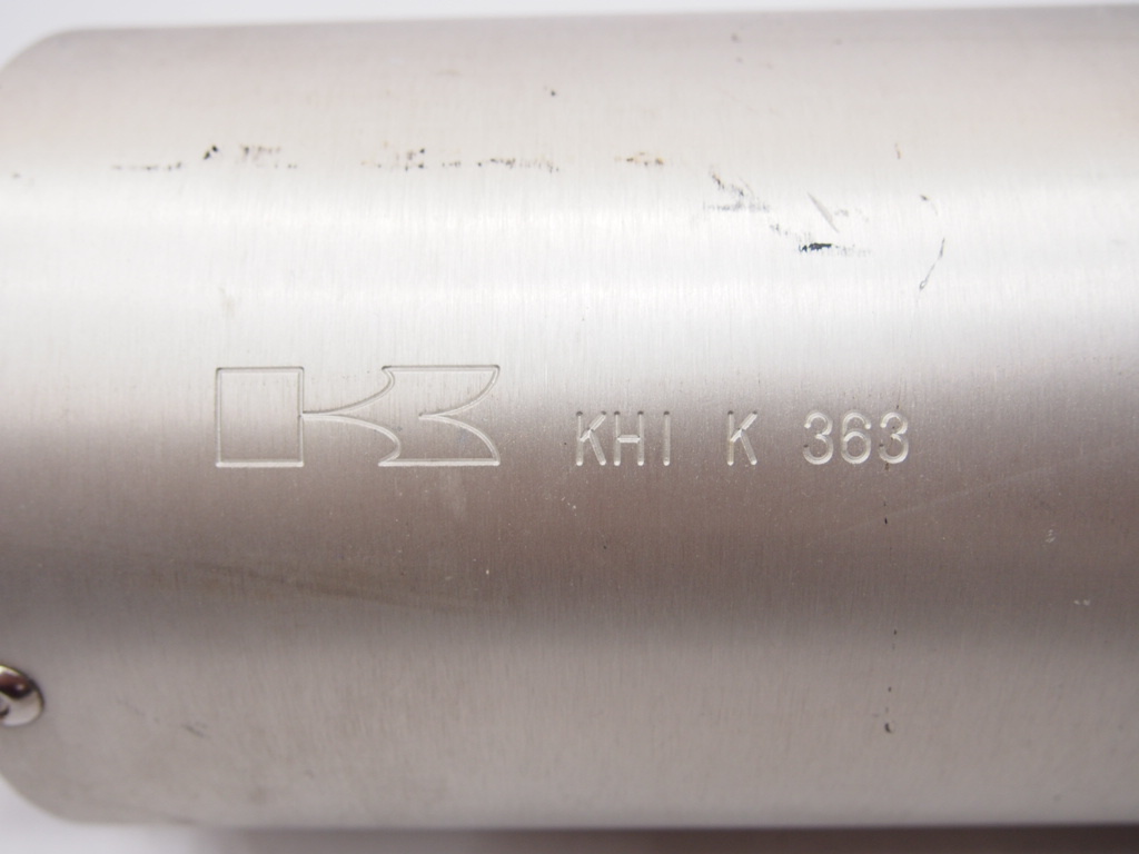 Yahoo!オークション - ZRX1100純正サイレンサー.マフラーK363刻印ZR110...