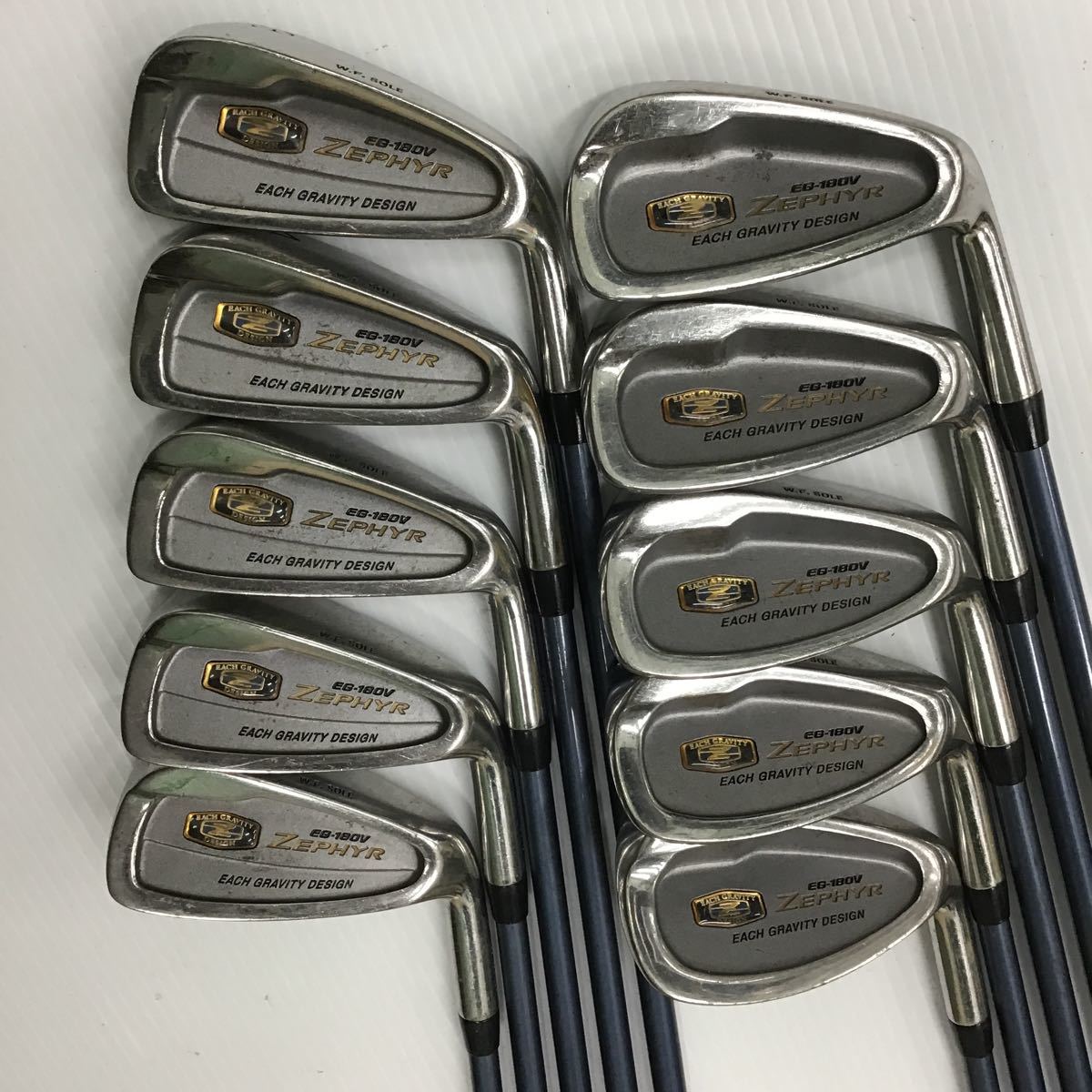 Yahoo!オークション - 【10/29まで出品】ミズノ ZEPHYR EG-180V 10本 R...