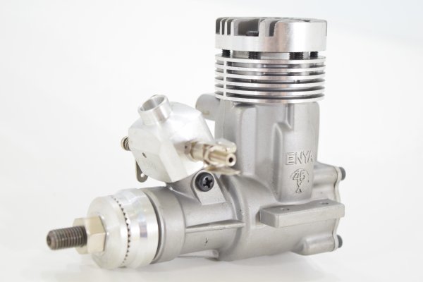 ENYA エンヤ 45X-TV AL-CHROME アルクローム モデル エンジン マフラー 水冷 模型 飛行機 ラジコン パーツ 塩谷 / タミヤ RG-467Ga(パーツ)｜売買された ...