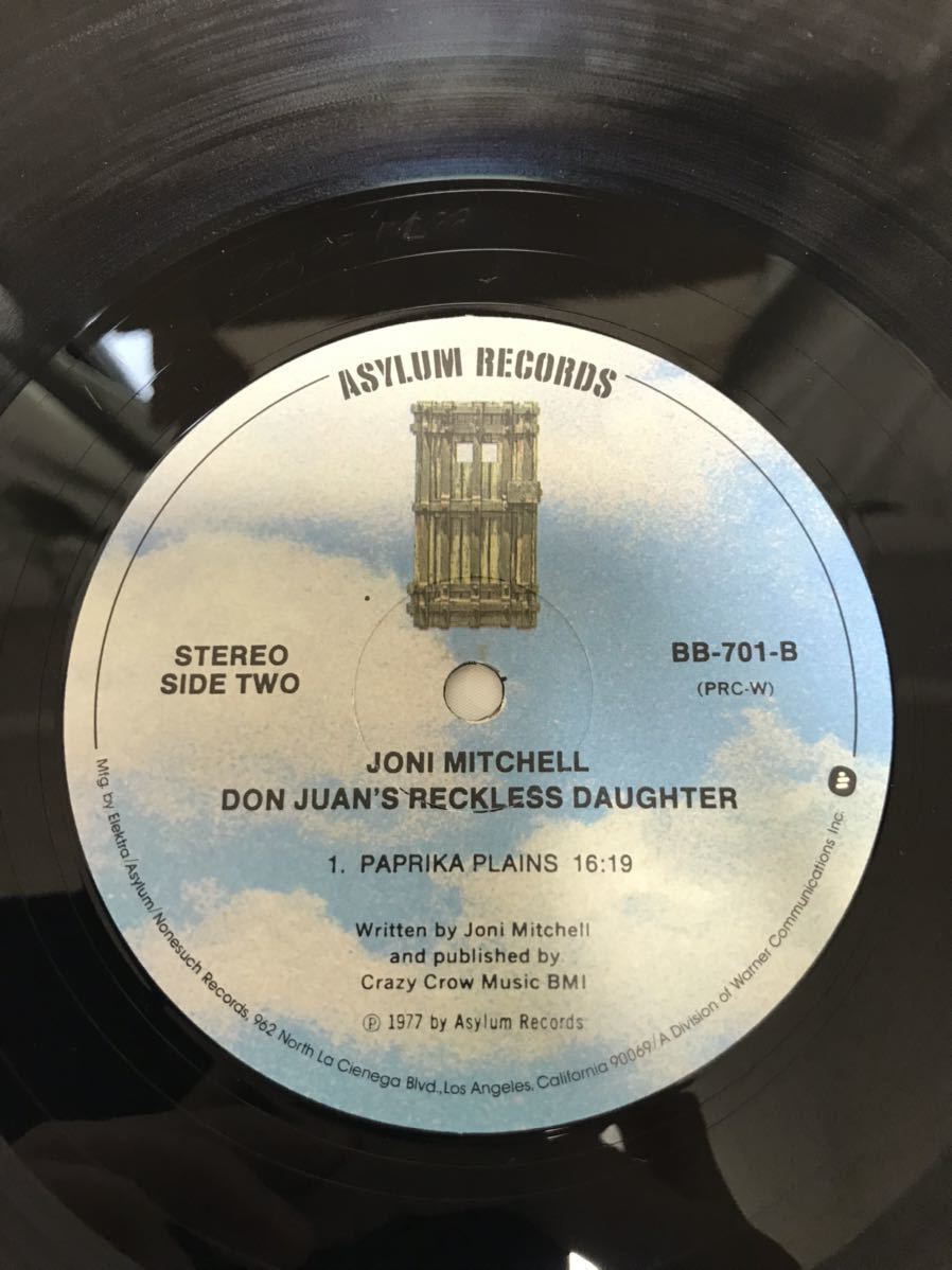 Yahoo!オークション - Y346 LP レコード JONI MITCHELL Don Juan's Re...