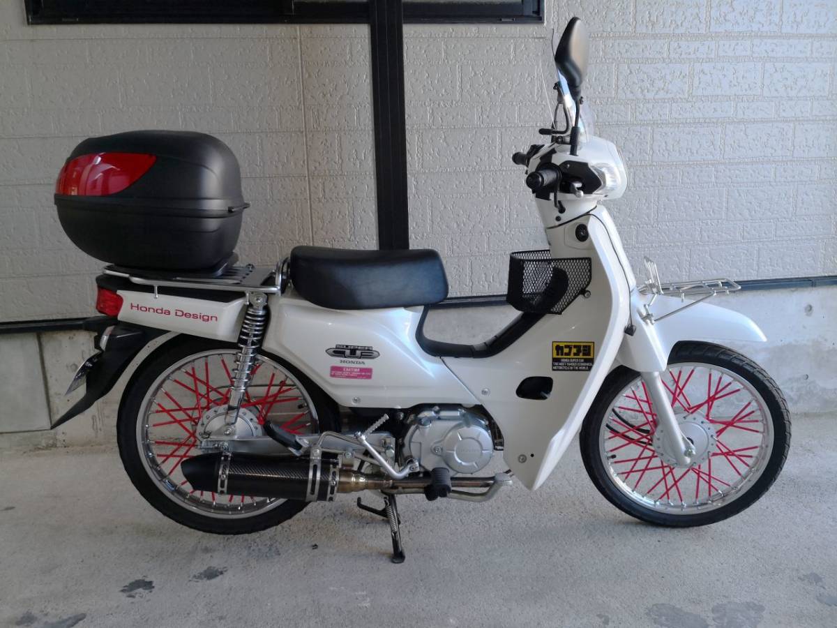 Yahoo!オークション - ホンダ スーパーカブ110 JA10 カスタム多数 低走...