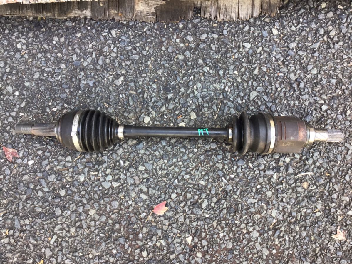 Yahoo!オークション - く17 K12 マーチ フロントドライブシャフト マニ...