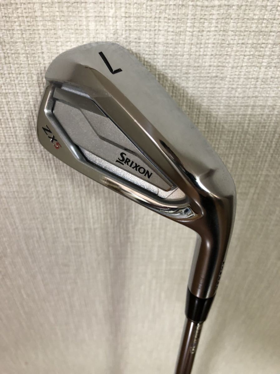 Yahoo!オークション - スリクソン ZX5 7番アイアン MOUDS105（S）