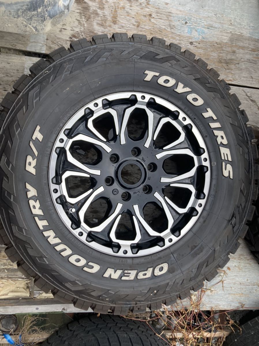 Yahoo!オークション - WORK BJS 17インチ 8J +20 265/70R17