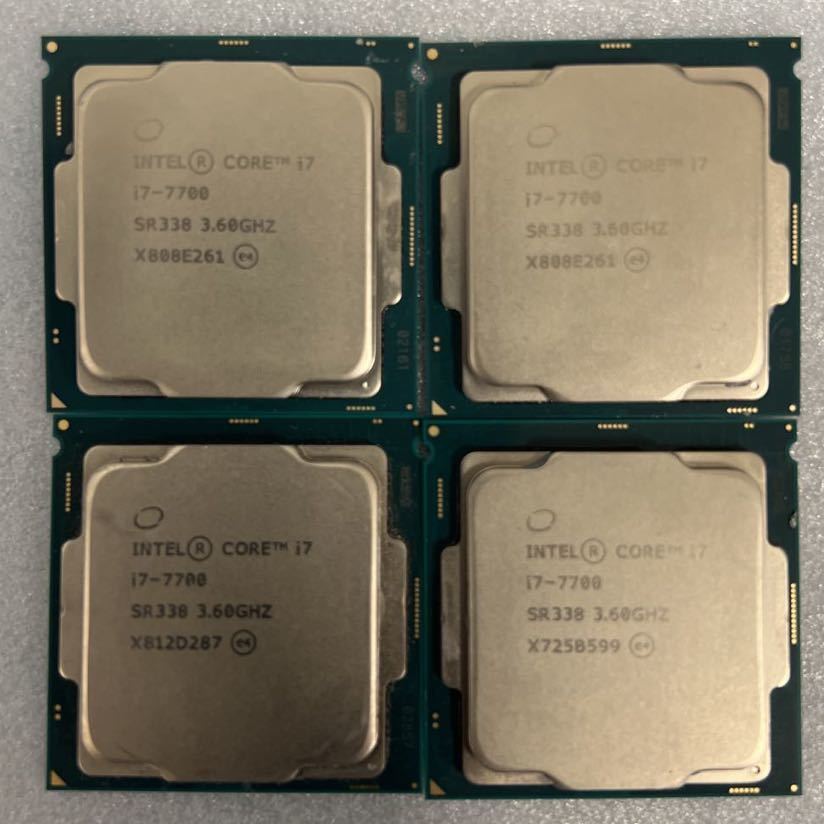 Yahoo!オークション - Core i7 7700 4枚
