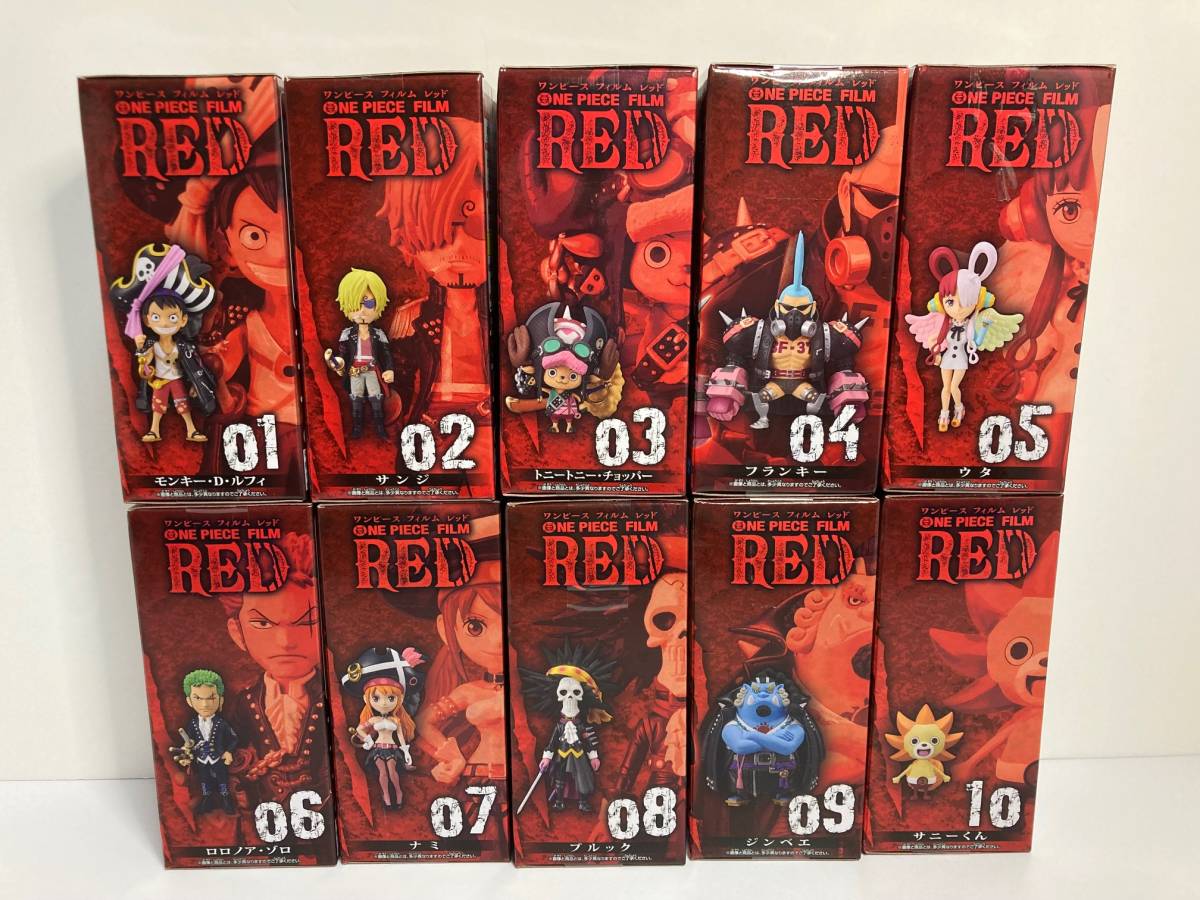 Yahoo!オークション - ワールドコレクタブル ワンピース FILM RED vol....