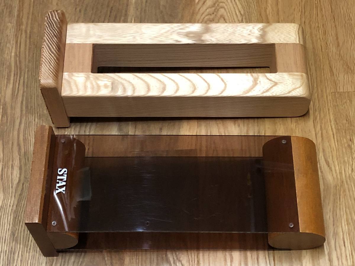 即決/送無 スタックス STAX ヘッドフォンスタンド HPS-1/HPS-2 即決/送無 スタックス STAX ヘッドフォンスタンド HPS-1/HPS-2