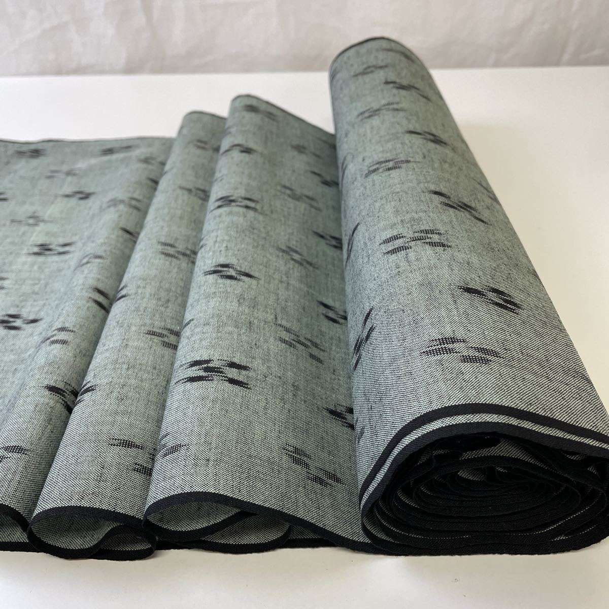 Yahoo!オークション - 反司 a2422 ウール反物 交織 小紋 着物 着尺 呉...